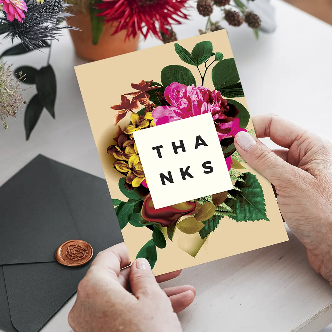 Thank You Card Printing & Design | Worldwide